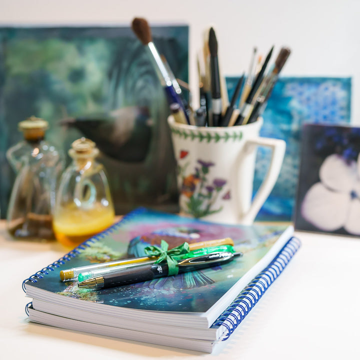 Art by Judi Lapsley Miller, New Zealand bird artist